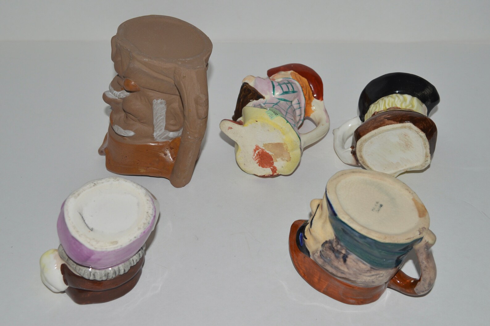 Japan Toby Mugs Toby Face Jugs Hand Painted Face Mugs - Etsy