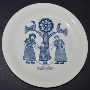 Vintage Royal Sphinx Staphurst Holland Plates, Delft Type Dutch Plates ...