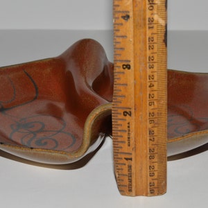 Hilborn Pottery Divided Dish, Canadian Art Pottery, Ceramic Divided ...