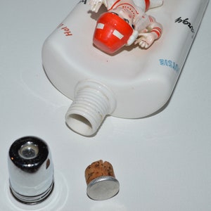 Flapper Girl Decanter, Ceramic Flask 1920s Theme, 3D Flapper Girl Flask ...