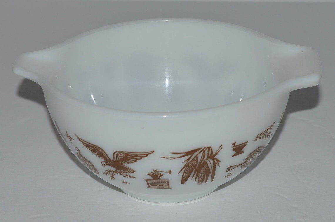Pyrex Early American 441 Bowl Pyrex 1.5 Pint Bowl Pyrex - Etsy