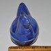 Vintage Miniature Pottery Hen on a Nest, Blue Hen on Nest, Ceramic Two ...