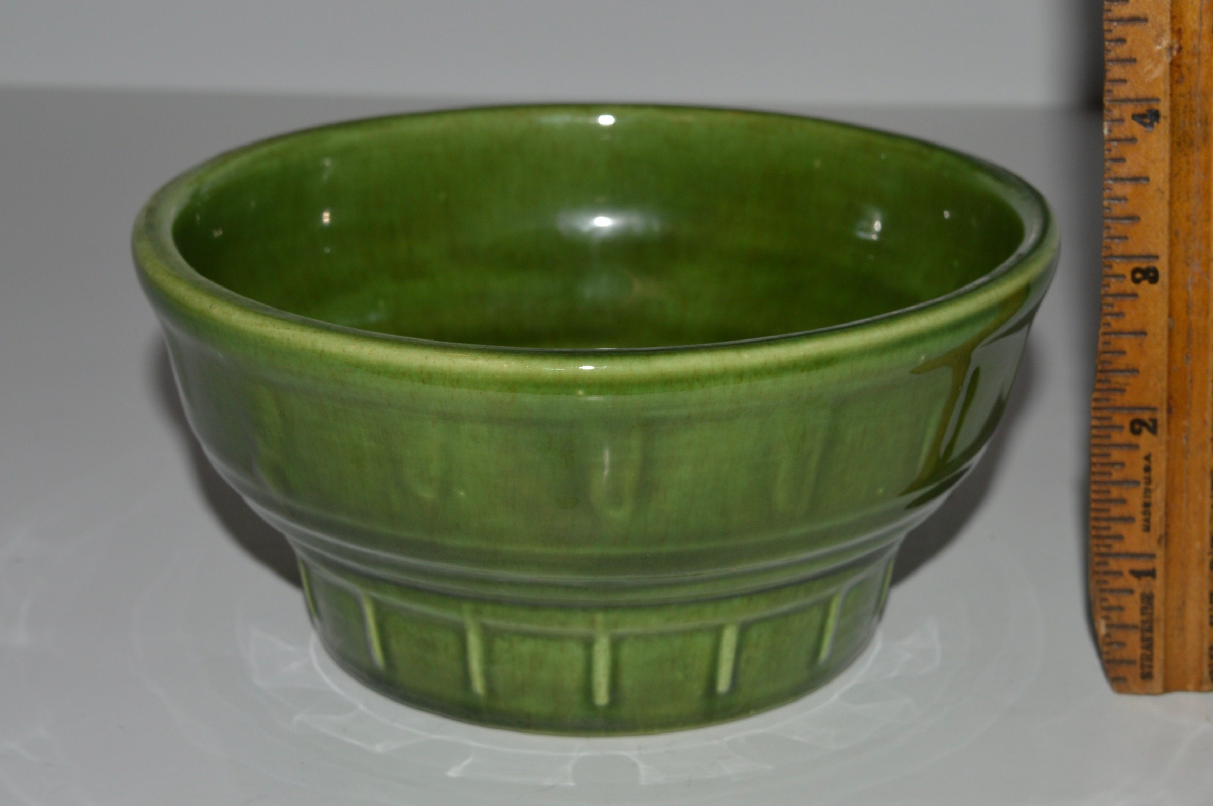 Haeger 33 Planter Bowl Haeger Potteries USA Chartreuse Green | Etsy