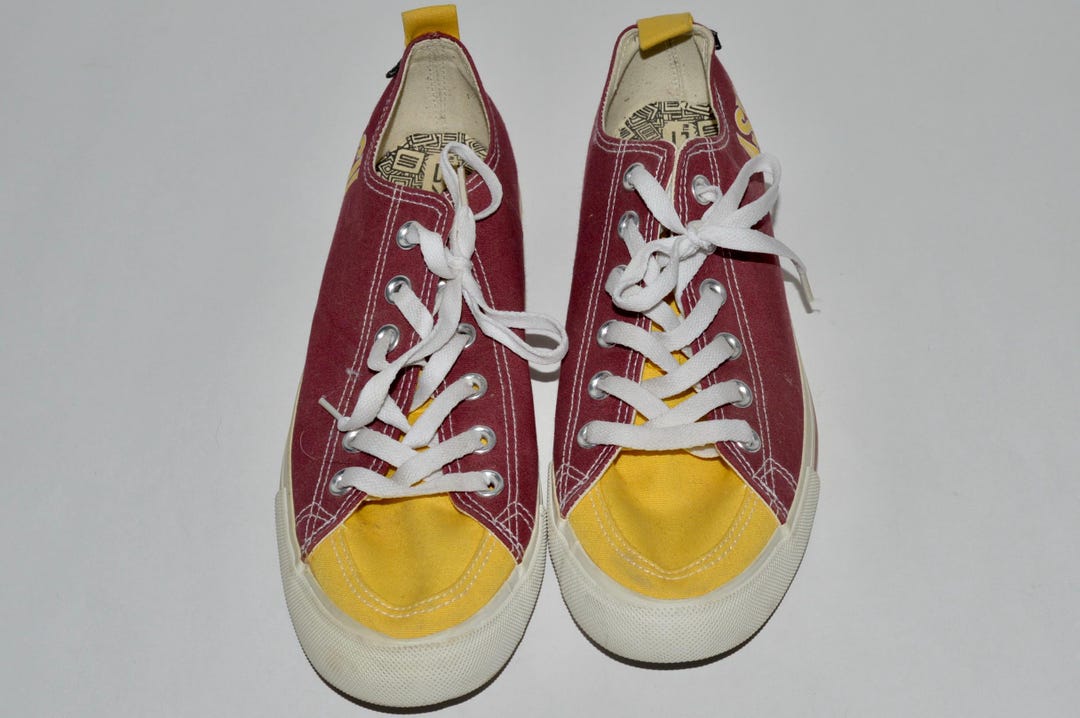 ASU Sun Devils Kicks Sneakers, Arizona State University Team, Red and ...