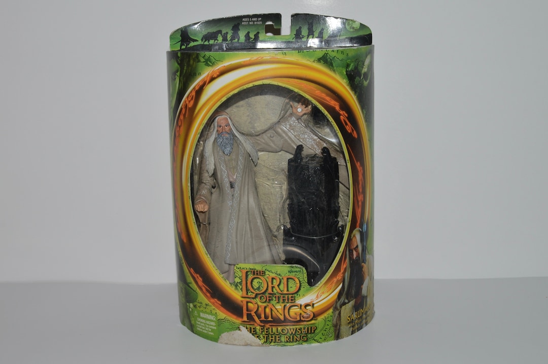 Toy Biz Saruman Wizard Action Figure, the Lord of the Rings, the ...