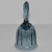 Vintage Fenton Glass Bell, Blue Glass Bell, Fenton Art Glass ...