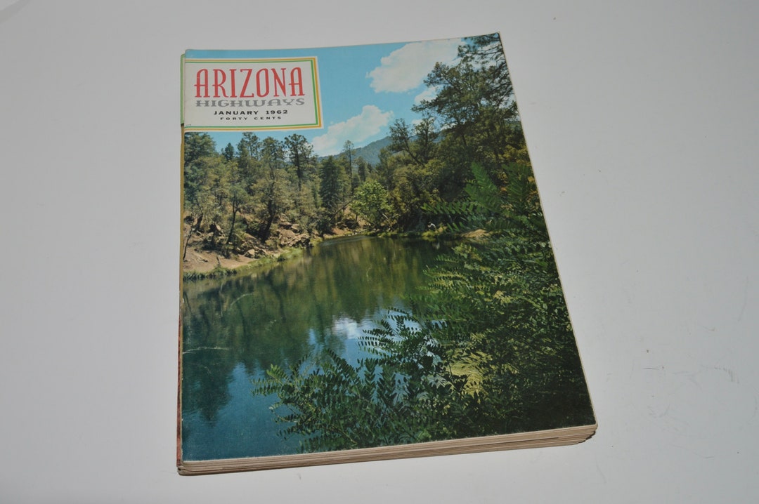 Vintage Arizona Highways Magazine 1962 Full Year Lot of 11 Issues ...
