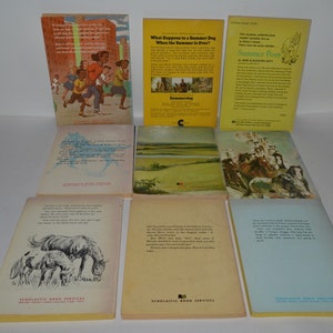 Vintage Scholastic Books, Children's Paperback Horse and Animal Stories ...