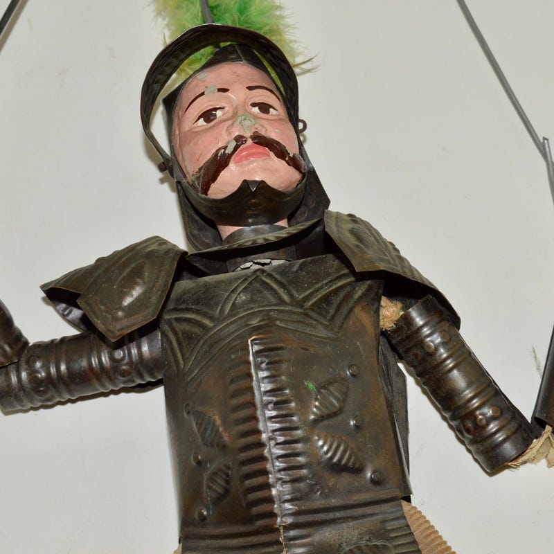 Knight Puppet - Etsy