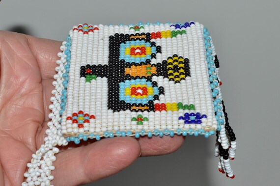 Beaded Thunderbird Necklace, Native Design Thunderbir… - Gem