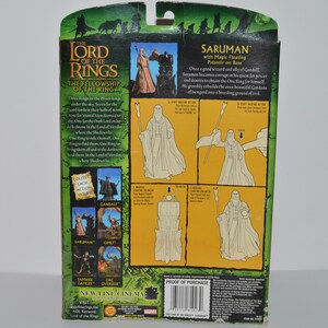 Toy Biz Saruman Wizard Action Figure, the Lord of the Rings, the ...
