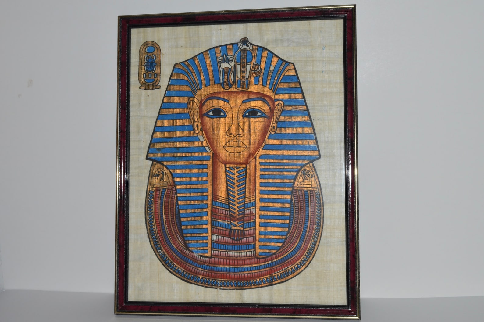 Egyptian Papyrus Picture Framed Papyrus Painting Egyptian - Etsy