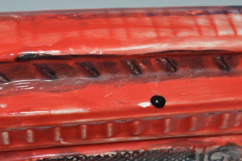 Fire Engine Figurine Red Fire Ladder Truck Firefighter Gift - Etsy