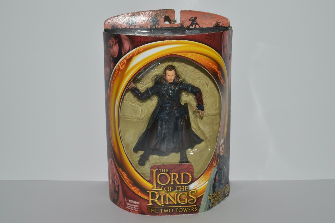 Toy Biz Gondorian Ranger Action Figure, Lord of the Rings, New Line ...
