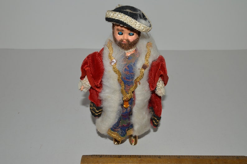Vintage King Henry VIII Doll Eyes Open Shut Doll Royal - Etsy