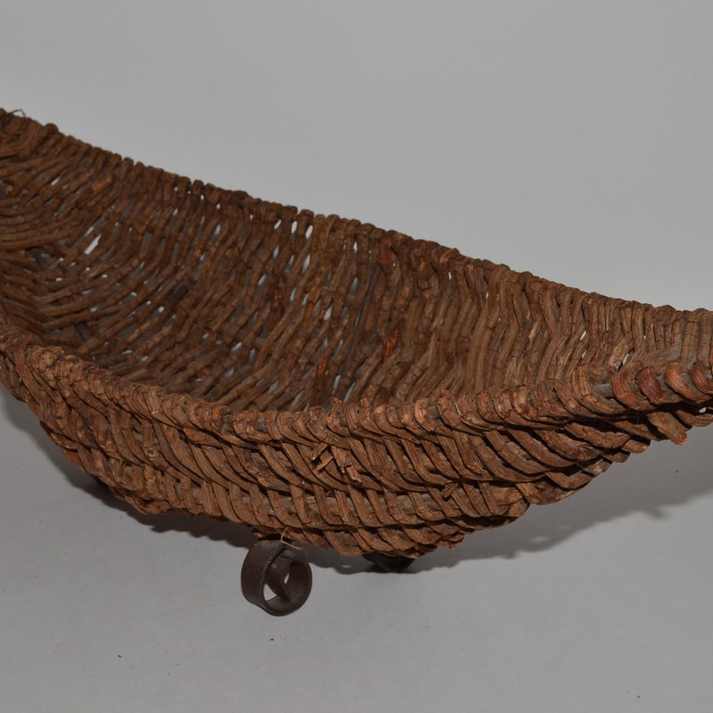 Primitive Basket - Etsy