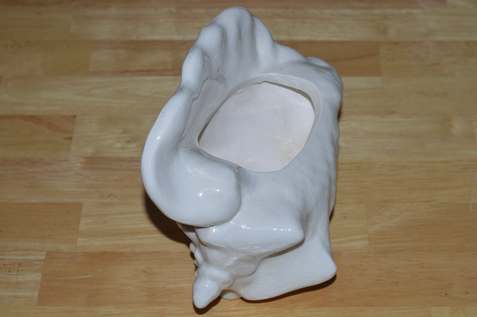 Seashell Planter White Conch Shell Shaped Planter Decorative | Etsy