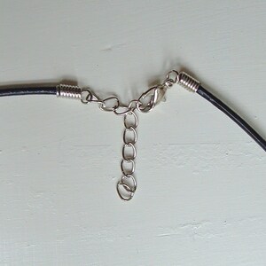 Ukulele Charm Necklace Silver Pewter Black Leather or Chain Usa-made - Etsy