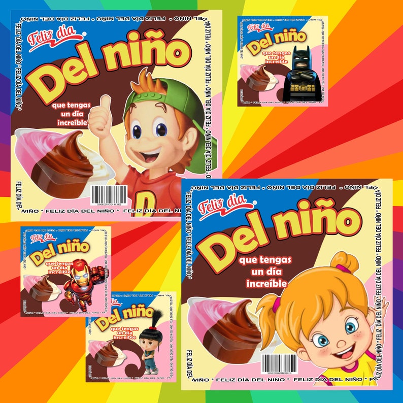 40 Plantilla Duvalin Dia Del Niño PNG, Personajes Varios PNG, Dia Del ...