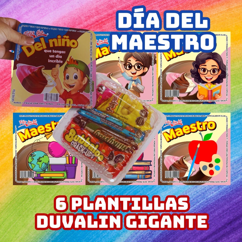 Plantillas para duvalin gigante - Etsy México