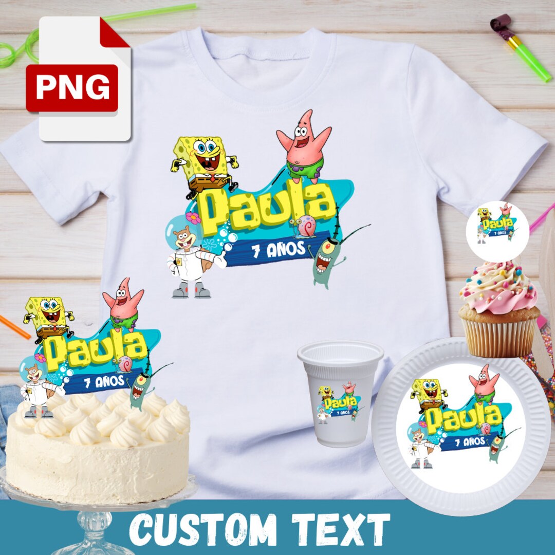 Spongebob Logo, Custom Name PNG, Clipart Image, PNG Format File ...