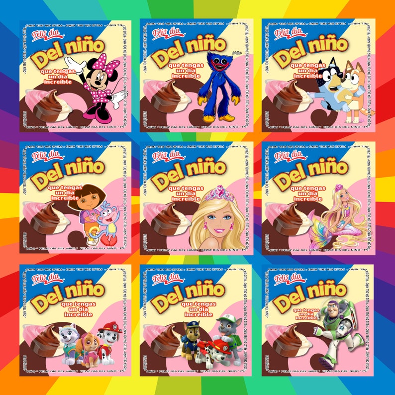 40 Plantilla Duvalin Dia Del Niño PNG, Personajes Varios PNG, Dia Del ...