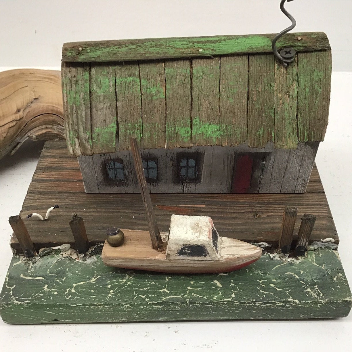 Fishing dockfishing boatfishing pierlittle wood | Etsy