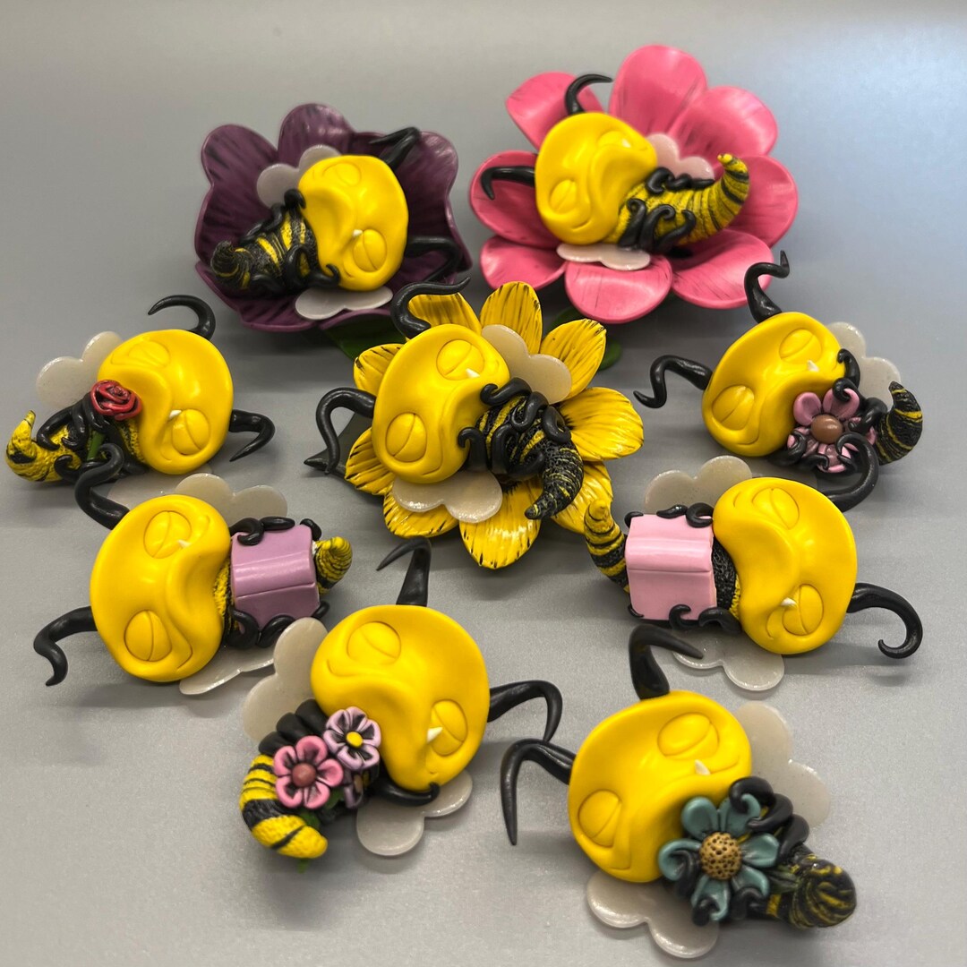 Not-so-busy Bees Miny Tonster Pest Control Sculpture - Etsy