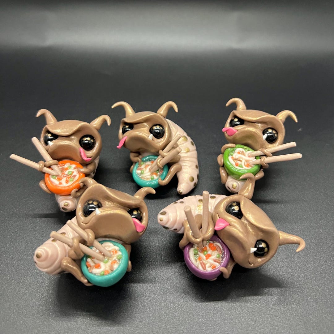 Ramen Grubs Miny Tonster Pest Control Sculpture - Etsy