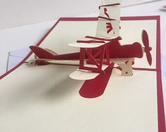 Airplane card | Etsy