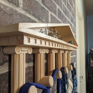Greek Temple Wooden Coat Rack / Coatrack - Etsy