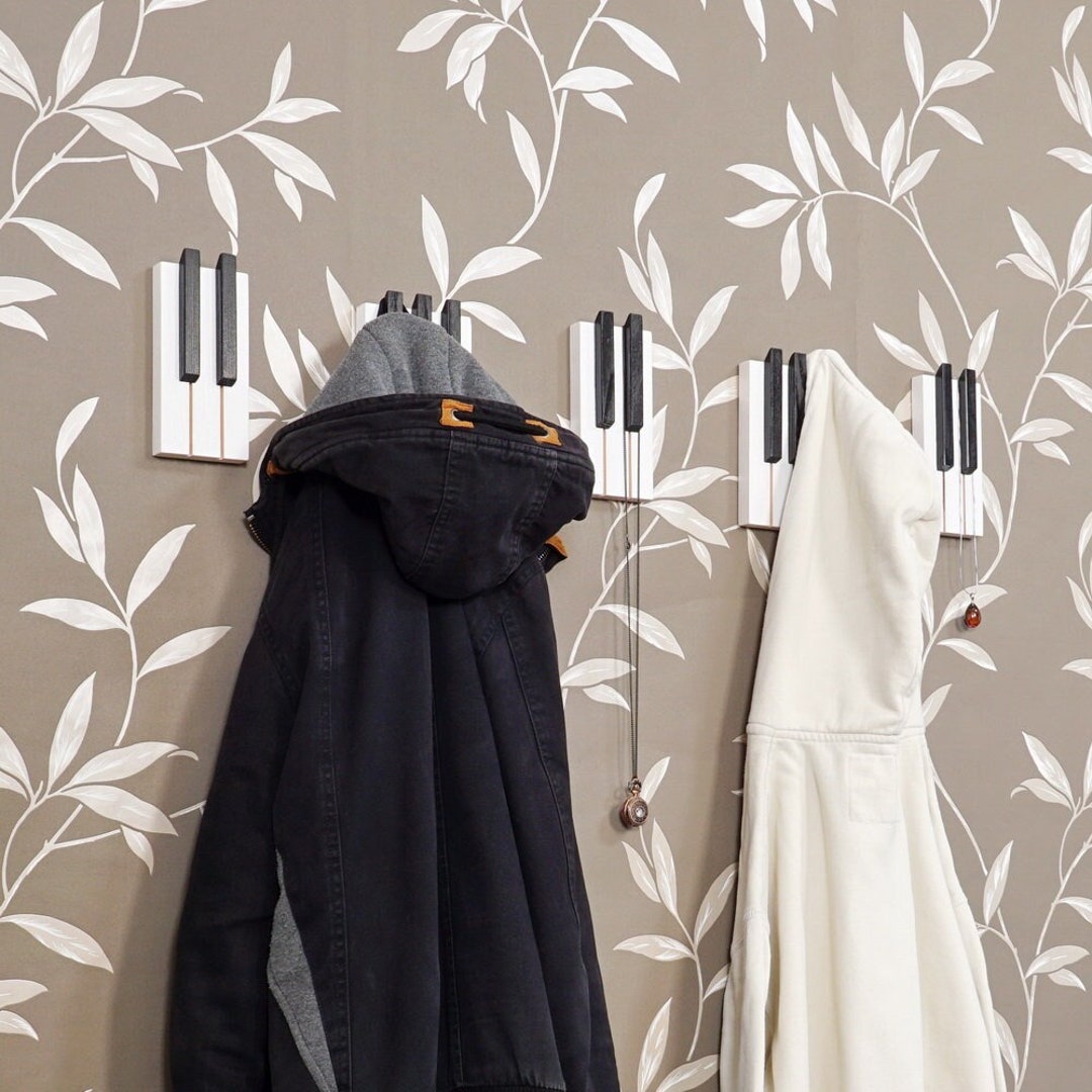 Minor & Major - Piano Music Coat Rack Hangers for the Music and Home ...