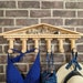 Greek Temple Wooden Coat Rack / Coatrack - Etsy