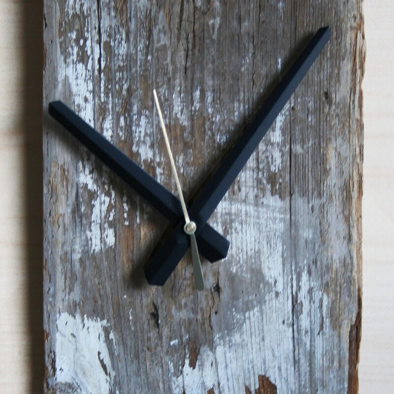 Reclaimed Wood Clock - Etsy
