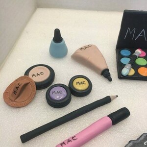 Cosmetic makeup Edible Cake Topper - Etsy