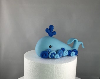 Whale Cake Topper | Etsy