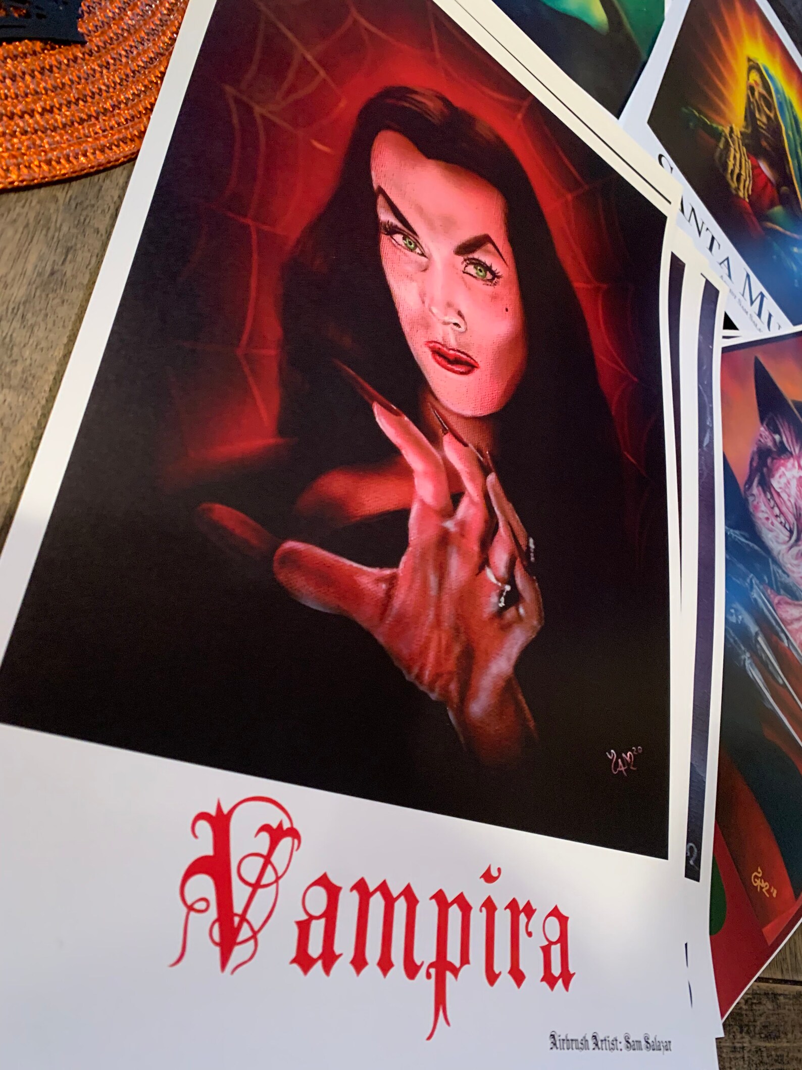 Vampira Print - Etsy