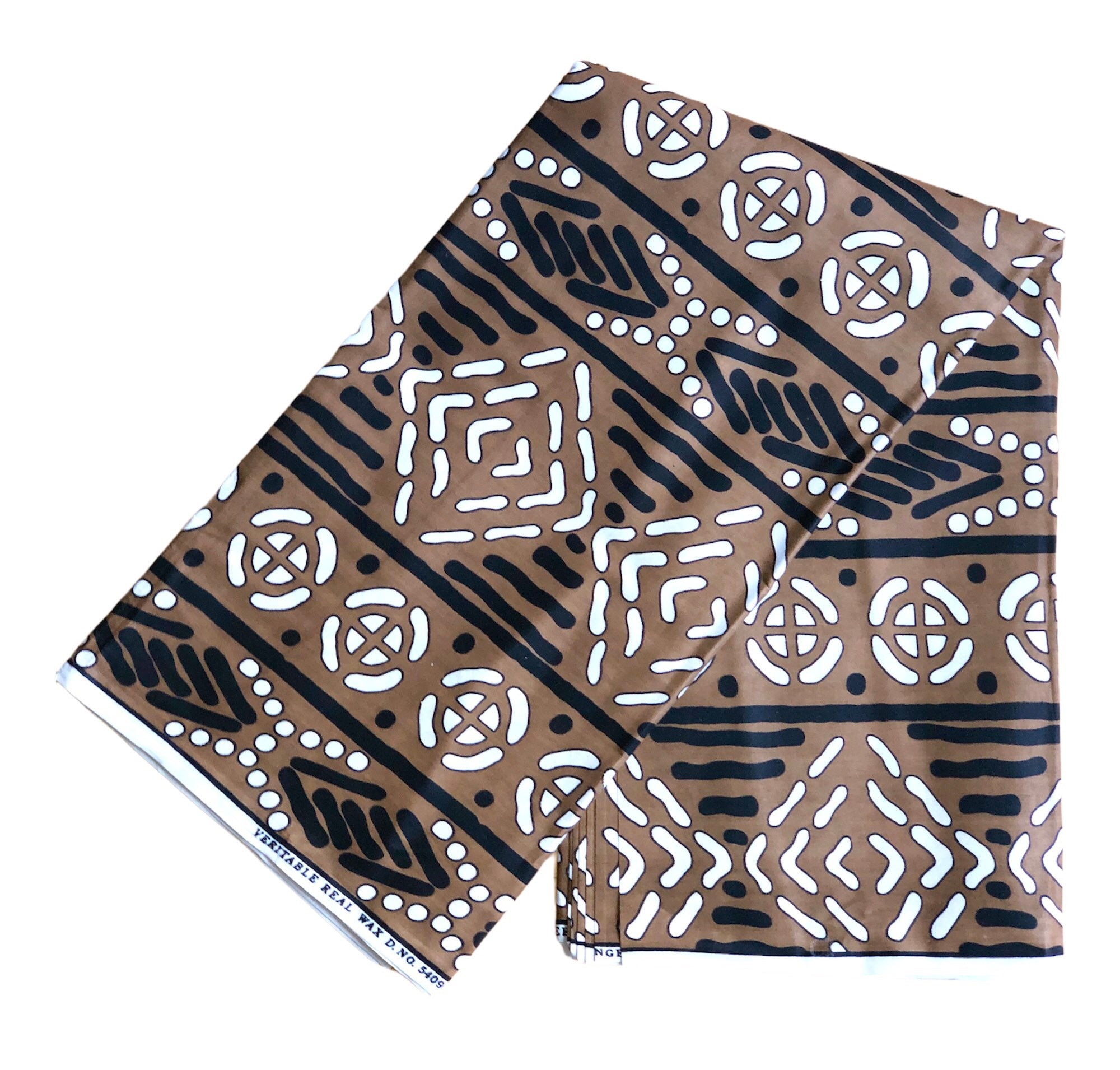 Mudcltoth Print Fabric Kuba Print Ankara Fabric African - Etsy