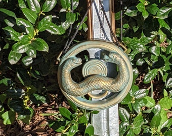 Sterling Silver Thulsa Doom Snake Necklace Pendant Conan the - Etsy