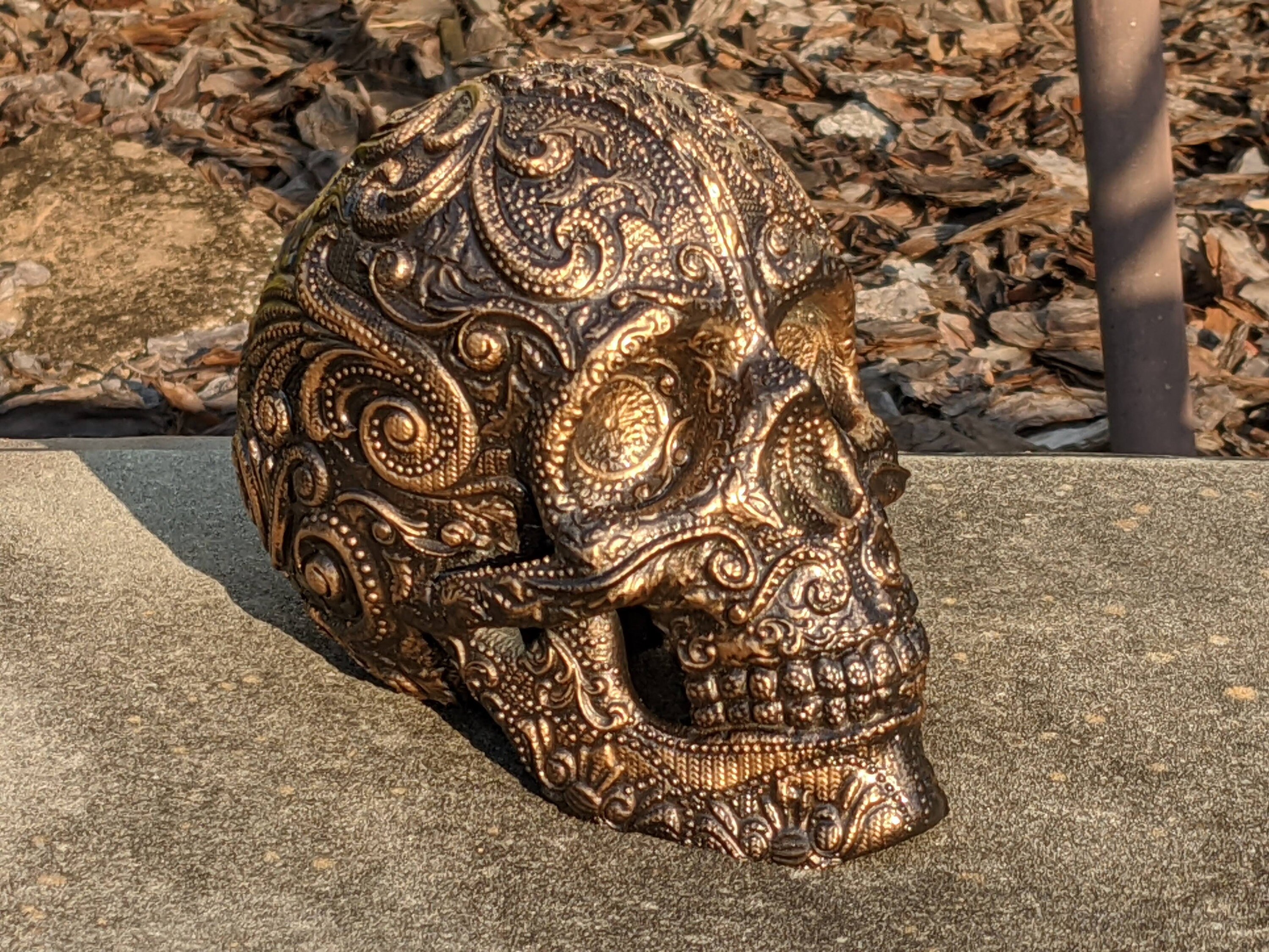 Intricate Sugar Skull - Etsy