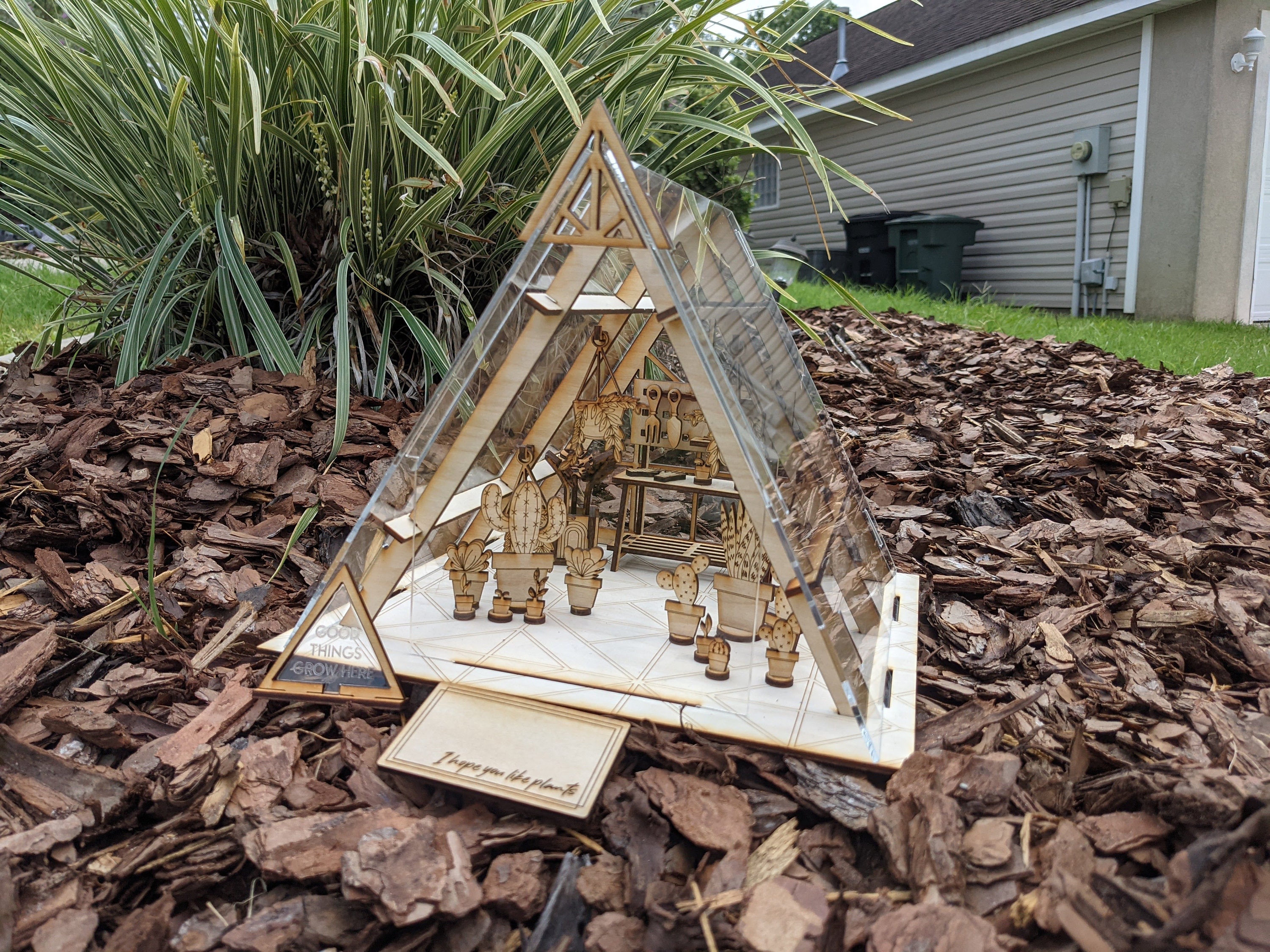 Miniature Greenhouse Model Kit - Etsy UK