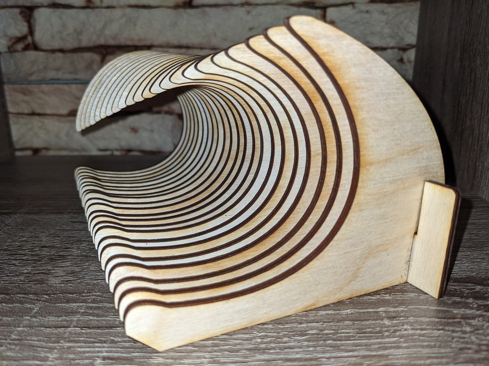 Laser Cut Zen Wood Wave - Etsy