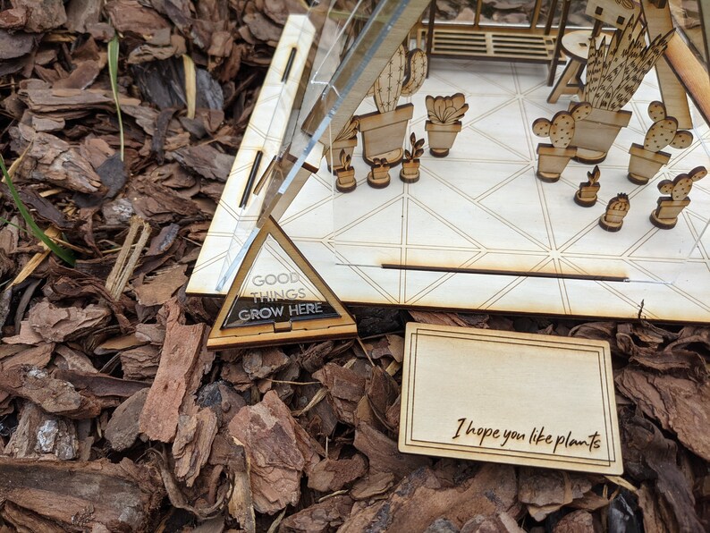 Miniature Greenhouse Model Kit - Etsy