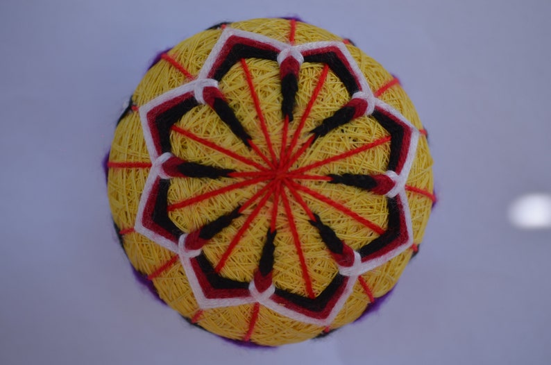 Temari-japanese Temari Ball, Handmade Japanese Craft Embroidery, Gift ...