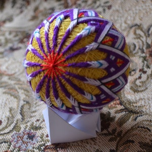 Temari-japanese Temari Ball, Handmade Japanese Craft Embroidery, Gift ...