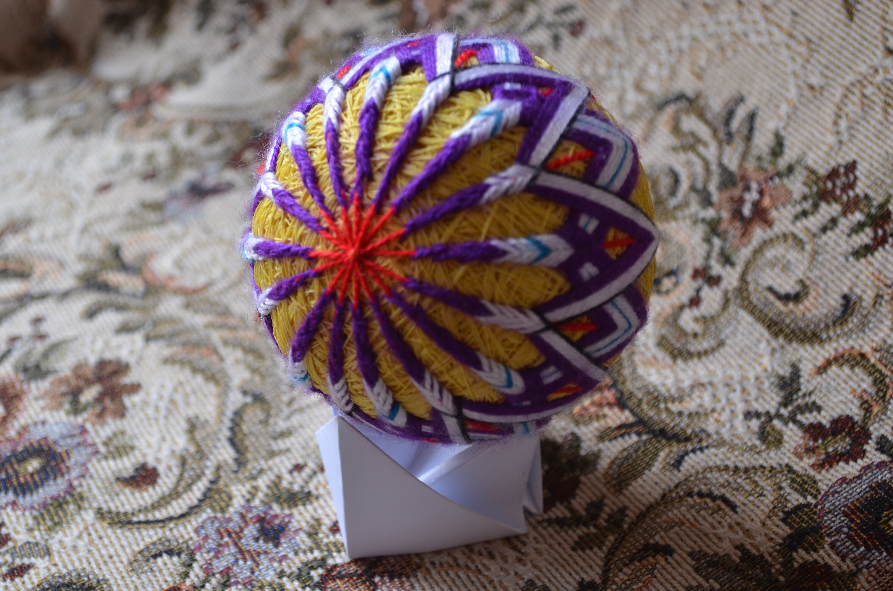 Temari-japanese Temari Ball, Handmade Japanese Craft Embroidery, Gift ...