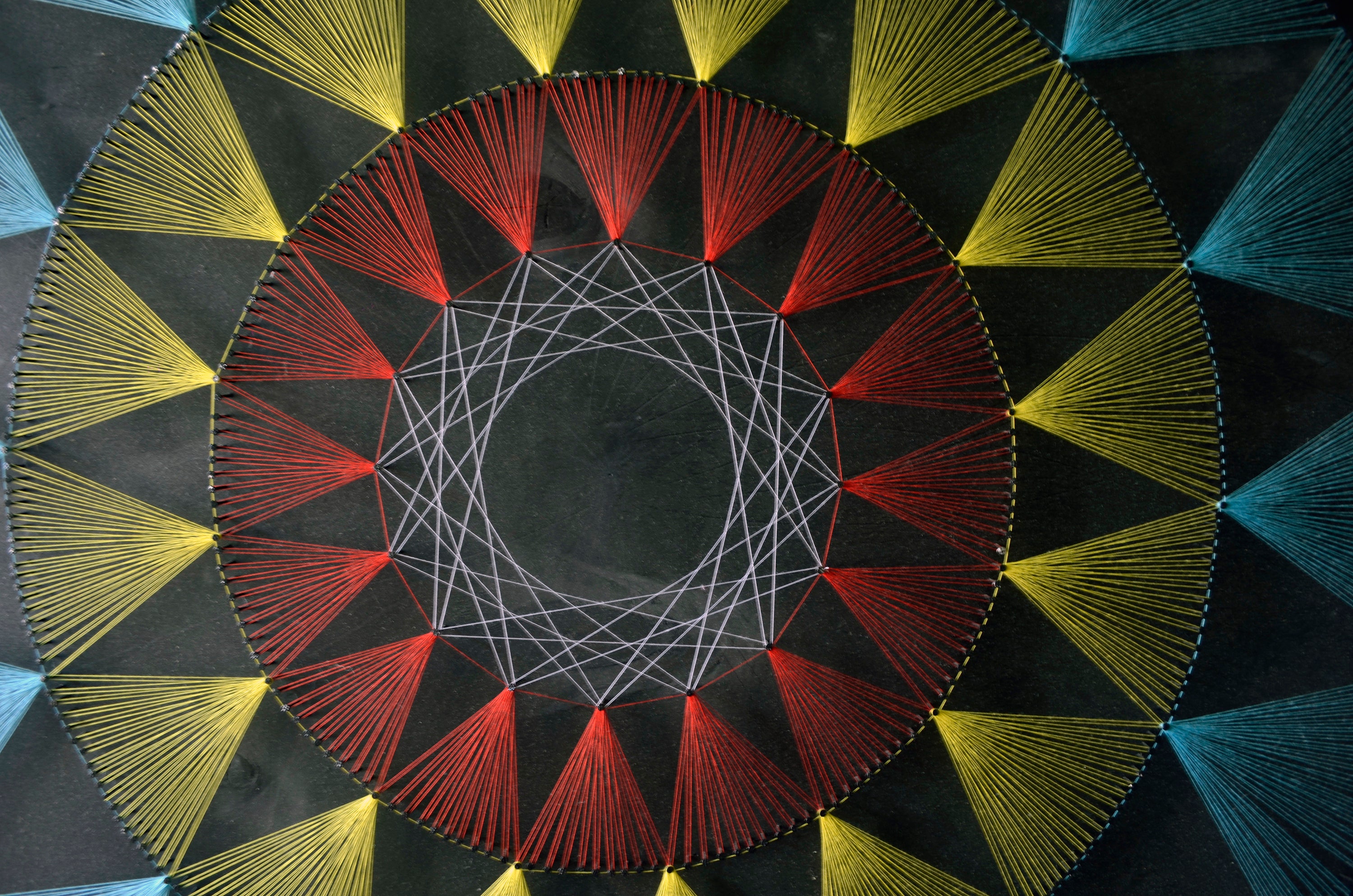 Mandala String Art, Home Decor,stringart,wall Art,handmade Gift,mandala ...