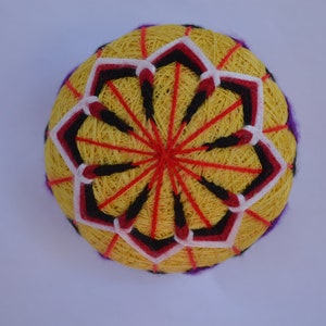 Temari-japanese Temari Ball, Handmade Japanese Craft Embroidery, Gift ...