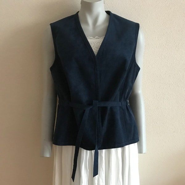Navy Blue Vest - Etsy