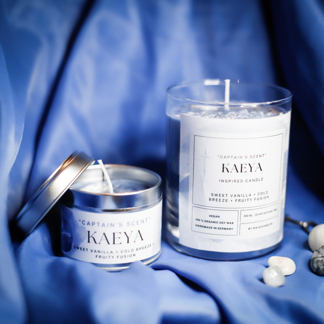 Kaeya Inspired Candle - 'captain's Scent' Genshin Impact Inspired ...